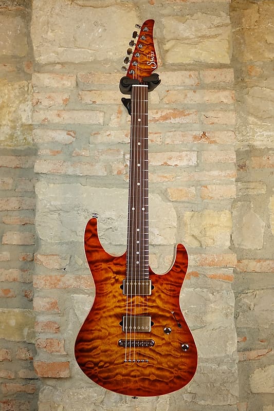 SUHR Custom Order Modern Set Neck - Quilted Maple Top with | Reverb