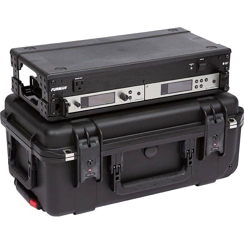 SKB iSeries 2U 9-Inch Injection Molded Shallow Fly Rack | Reverb