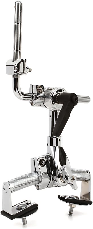 DW Vintage-style Single-tom Rail Mount Assembly - Chrome | Reverb