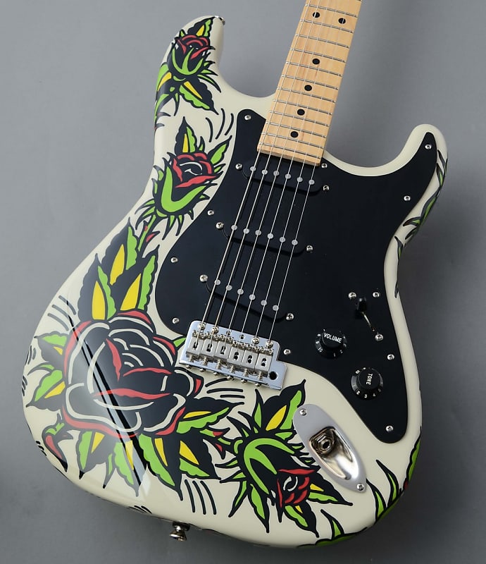 Alleva Coppolo 2019 NAMM Limited Tatto Guitar 2019 Custom | Reverb
