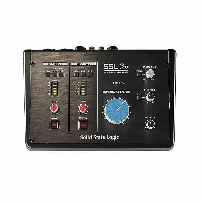 Solid State Logic SSL 2+ 2x4 USB-C & MIDI Audio Interface | Reverb UK