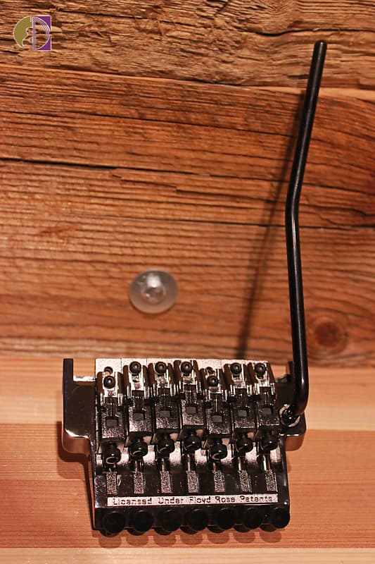 Ibanez Lo Pro Edge 7-String Tremolo Bridge 2LE1UV31K - Black | Reverb