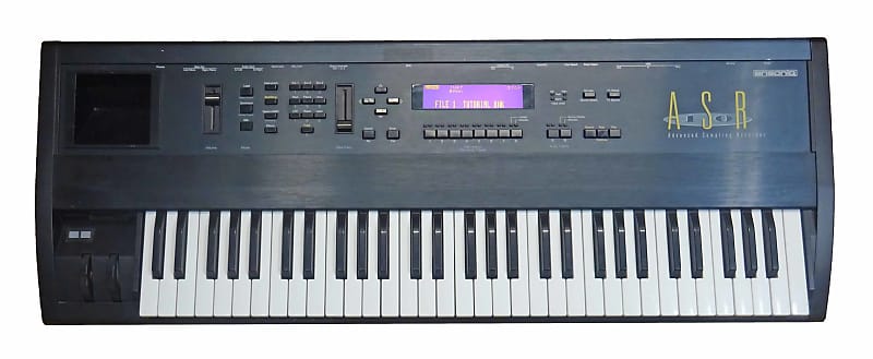 Ensoniq ASR-10 Advanced Sampling Keyboard with Rare Purple | Reverb