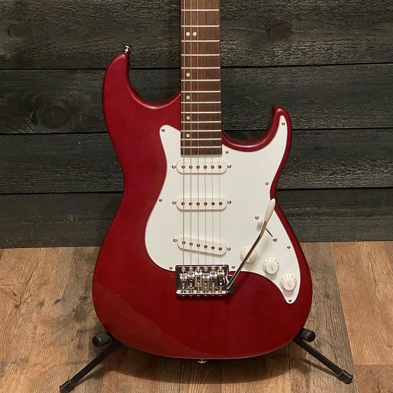 Samick Greg Bennett MB-50 Malibu HSS Red Electric Guitar w/ | Reverb