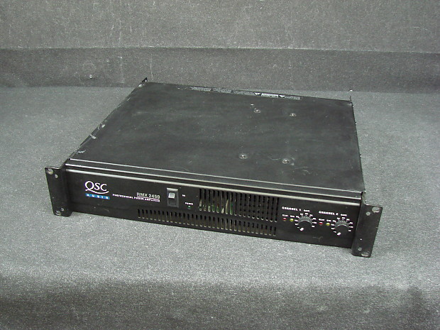 QSC RMX 2450 Stereo Power Amplifier 650W Power Amp RMX2450 | Reverb