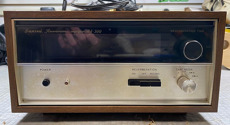 Sansui RA-500 Reverberation Amplifier 1970s | Reverb