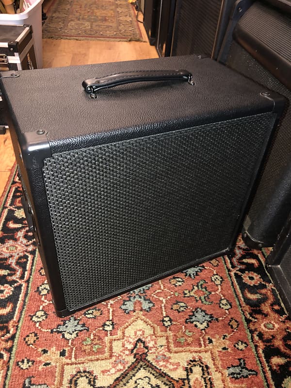 Mojotone 1 x 12 custom Guitar cabinet Black Tolex | Reverb