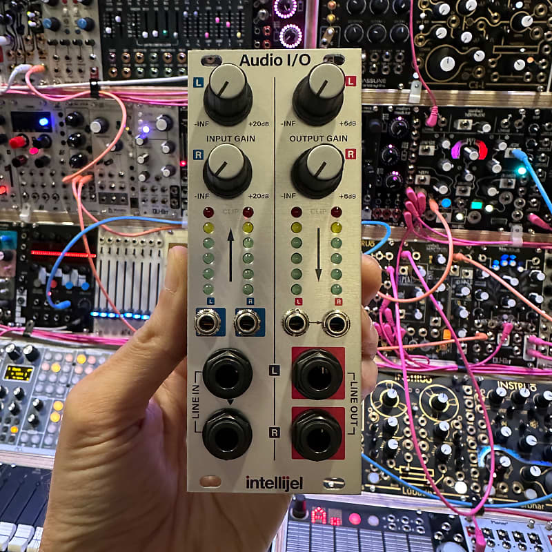 Intellijel Audio I/O - Eurorack, pedal, and line level | Reverb