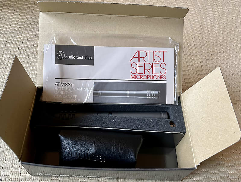 Audio-Technica ATM 33A Condenser Microphone Vocal - Mint in | Reverb