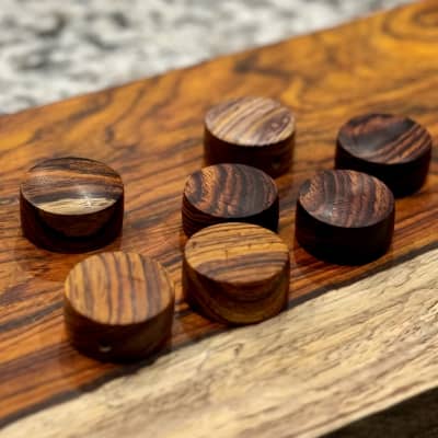 Cocobolo - Wood volume/tone knobs (Price per knob) | Reverb