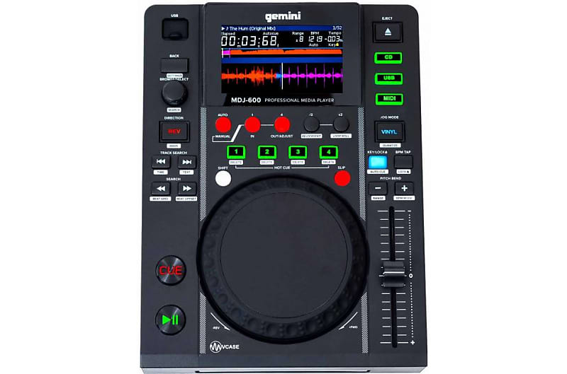 GEMINI MDJ 600 CD e MIDI media player | Reverb