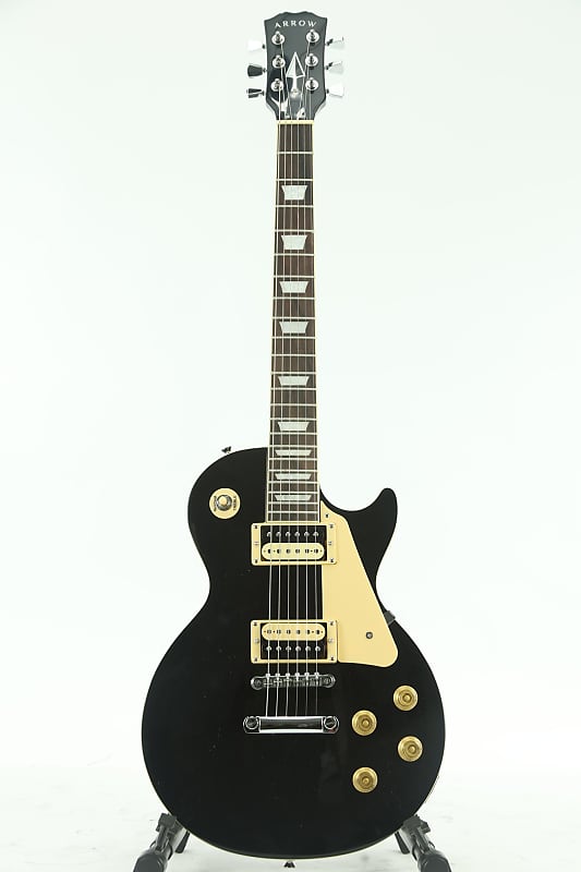 ARROW LP 22 Open Black Rosewood/Cream - Electric | Reverb France