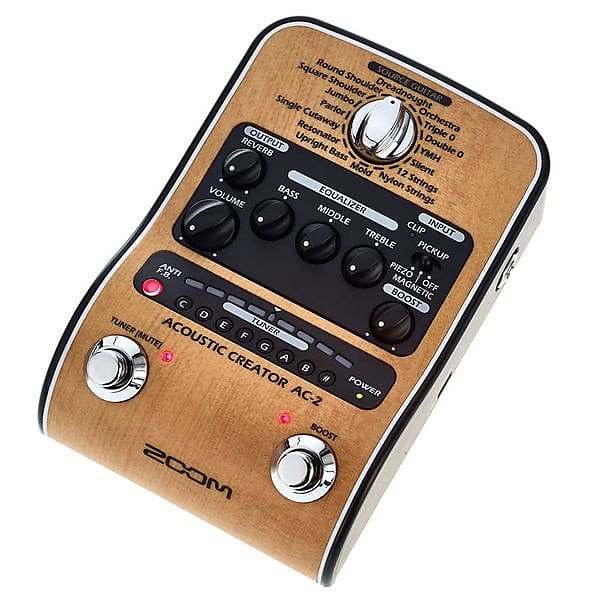 ZOOM AC-2 Multi-Effects Pedal 2020 | Reverb