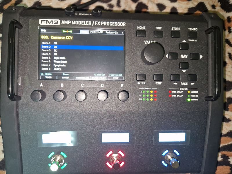 Fractal Audio FM3 Amp Modeler / FX Processor | Reverb