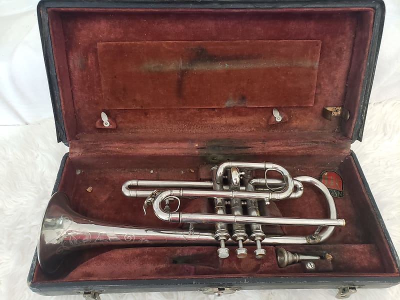 Concertone Vintage 1930s Cornet | Reverb