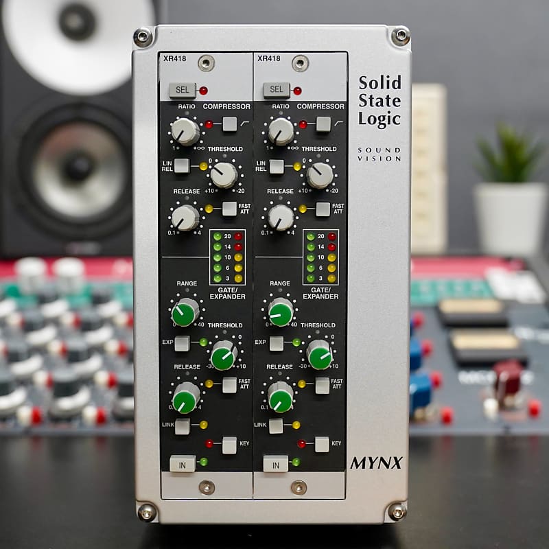 2x SSL XR418 X-Rack Dynamics w/ Mynx Chassis | Reverb