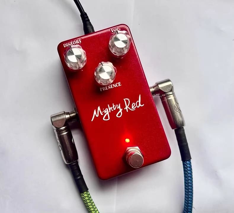 Mandt Red Distortion Effect Pedal By | Reverb Australia
