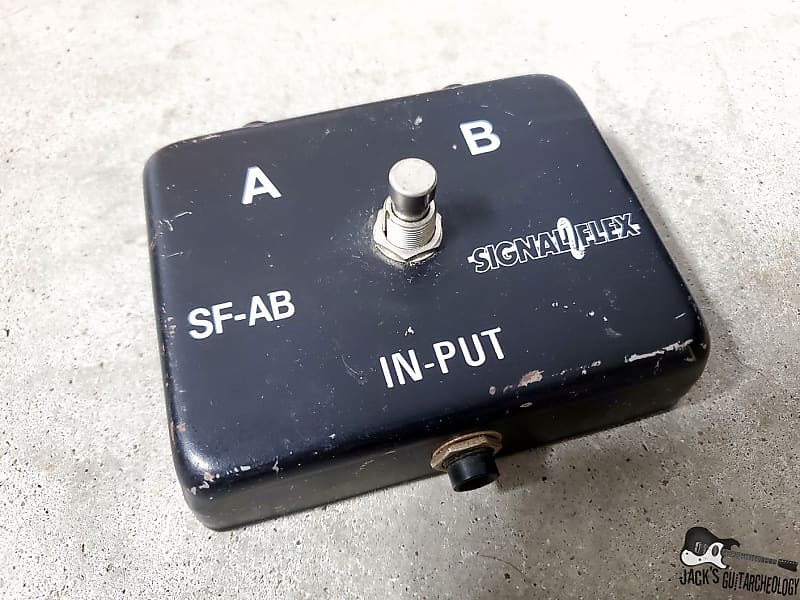 Signal Flex SF-AB A/B Switch Pedal (1990s Black) | Reverb