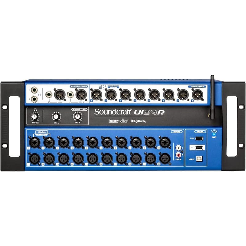 Soundcraft Ui24R 24-Channel Digital Mixer / Multitrack USB | Reverb