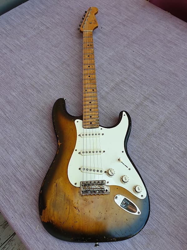 Placid Stratomaster 56 2 tone sunburst (No Fender | Reverb