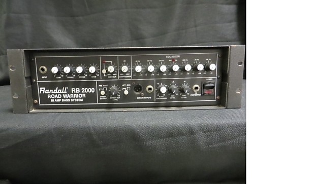 Randall RB2000 Road Warrior Bi Amp Bass System - Best Offer! | Reverb