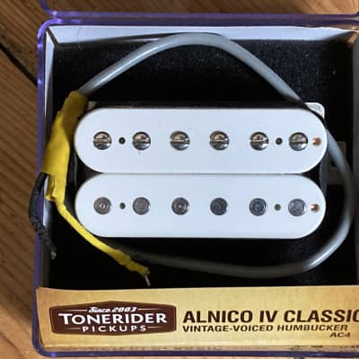 Tonerider Alnico AC-4 Classic Humbucker Pickup Open Coil | Reverb