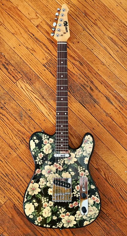Series 10 Jeff Buckley Flower Telecaster 80's - Flower | Reverb