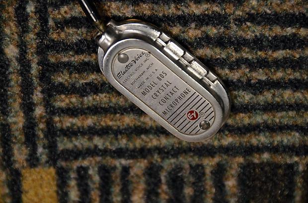 Vintage Electro-Voice 805 Crystal Contact Microphone | Reverb