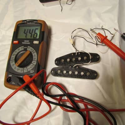 Red Rhodes Velvet Hammer 80's - VHS-1/VHS-1R Strat Pickups | Reverb