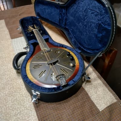 National resonator mandolin RM 1 2020 - walnut | Reverb