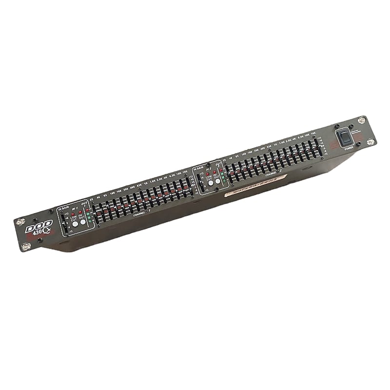 DOD SR 430 Qx Graphic Equalizer Dual 15 Band | Reverb