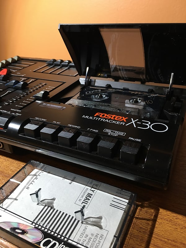 Fostex X-30 Multitracker Cassette Tape Recorder 1980’s Black | Reverb