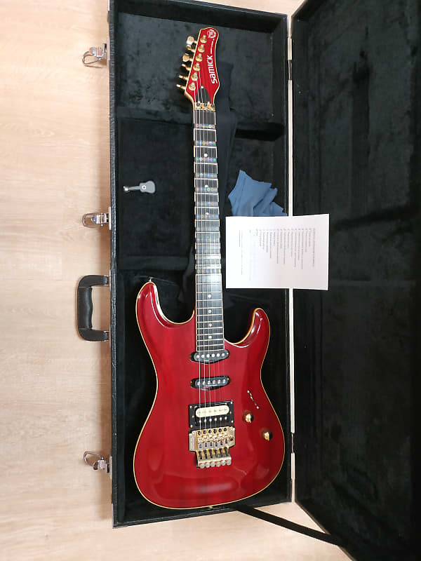 Samick SMX-3 90s - Red Wine | Reverb