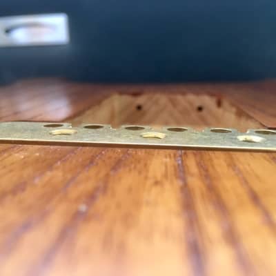Custom Tremolo-to-Hardtail conversion Strat bridge MASSIVE | Reverb