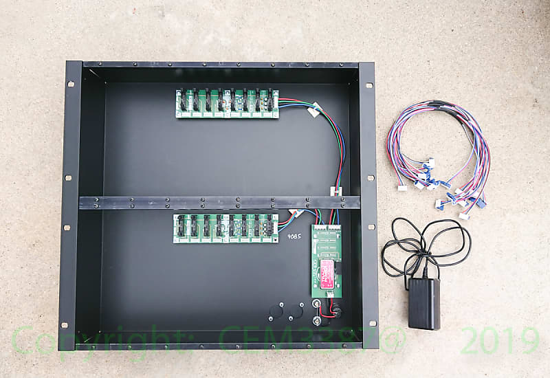 Moon Modular 500 R2M Power Supply 19" Rack case -MU "Moog | Reverb