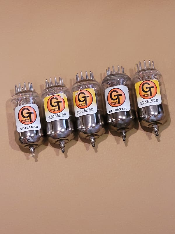 (5) GT Grove Tubes 12AX7 R Pre-amp Tubes | Reverb