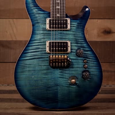 PRS Custom 24 CC 10-Top WL Blue | Reverb