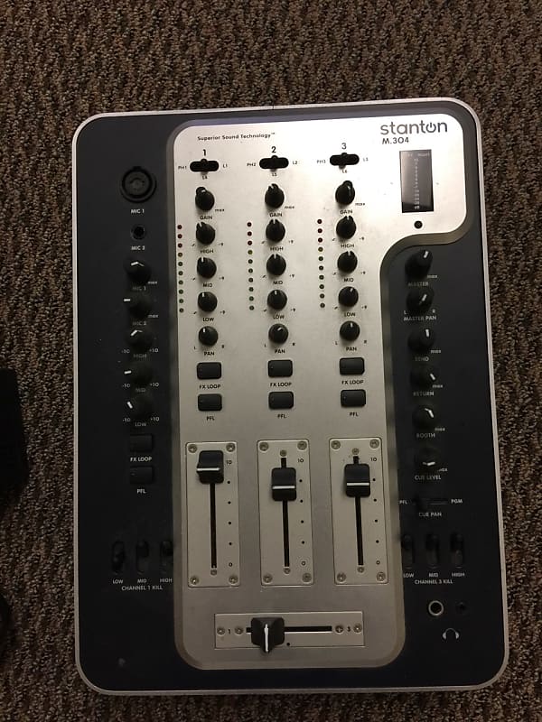 Stanton M.304 3 Channel DJ Mixer | Reverb