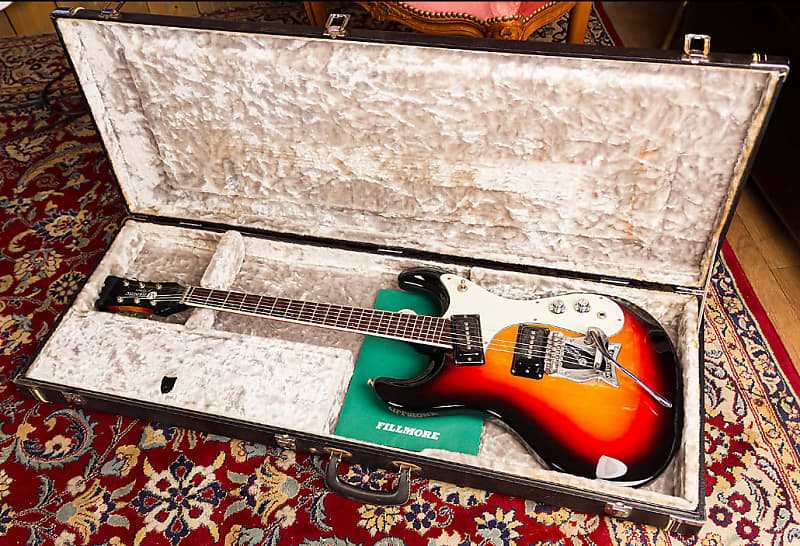 Mosrite by Fillmore 1965 reissue sunburst 2000s | Reverb