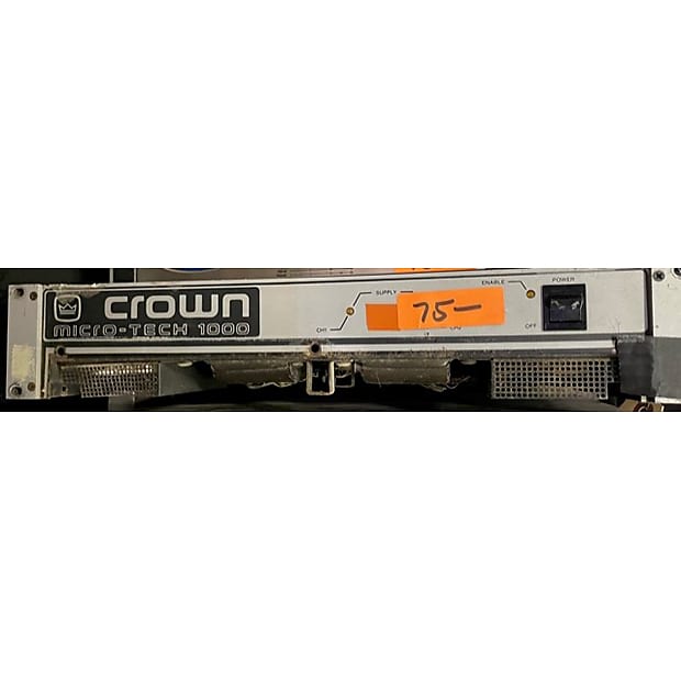 Crown Micro Tech 1000 | Reverb