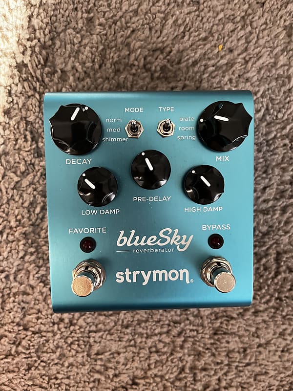 Strymon Blue Sky Reverberator V1 2010 - 2022 - Blue | Reverb