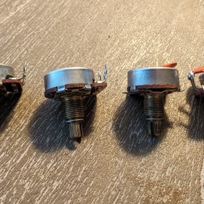 CTS Potentiometers 1971 - Chrome | Reverb