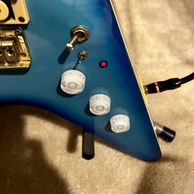 Cort Flying V Early 80’s - Blue Fade | Reverb