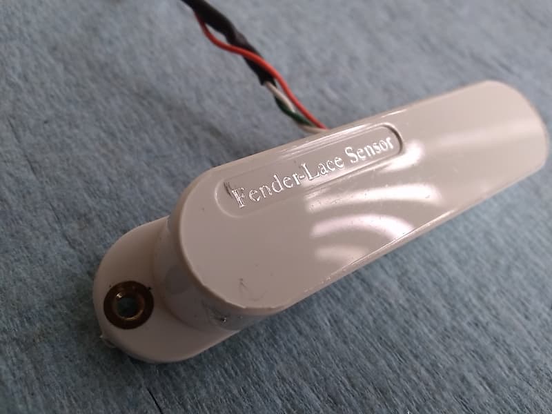 Fender Lace Sensor Silver Guitar Pickup - White | Reverb