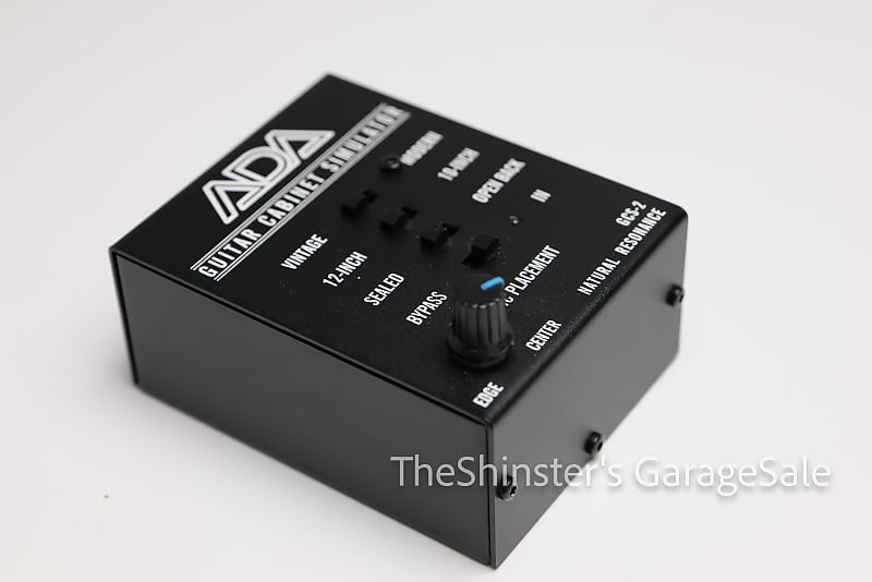 ADA GCS-2 analog Cabinet Simulator & DI box | Reverb