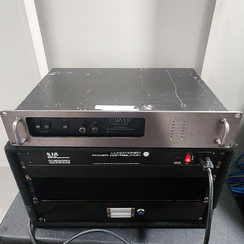 Carver PM-1.5 High Headroom Low Feedback Power Amplifier | Reverb