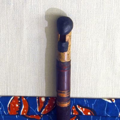 Fula Flute Professional "F" tambin 2006 Red and Brown | Reverb