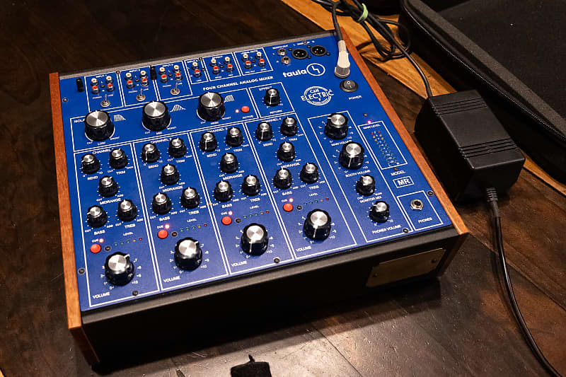 Can Electric Audio - Taula 4 MR 2021 Rotary Mixer- Blue | Reverb