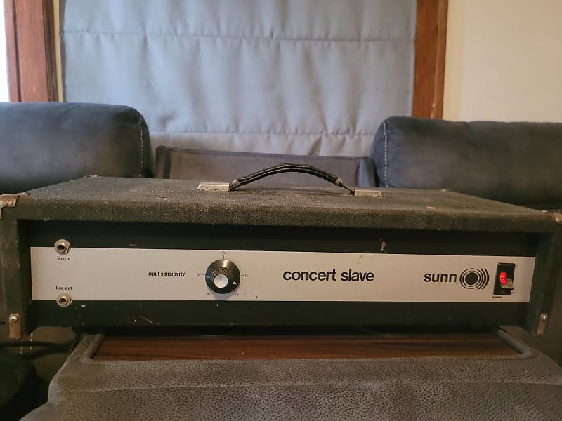 Sunn Concert / Bass Head 1970s - Silver Face! | Reverb