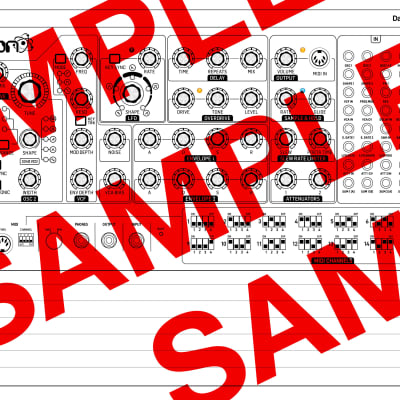 Behringer Neutron - Beautifully Illustrated Blank Patch | Reverb UK